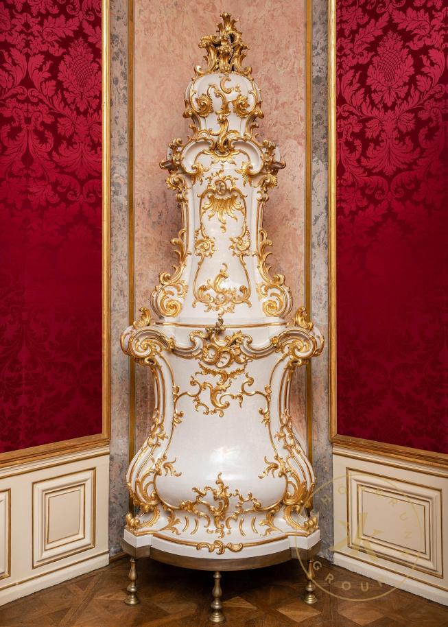 Keramikofen im Neorokoko-Stil – Werke – eMuseum Schönbrunn Group